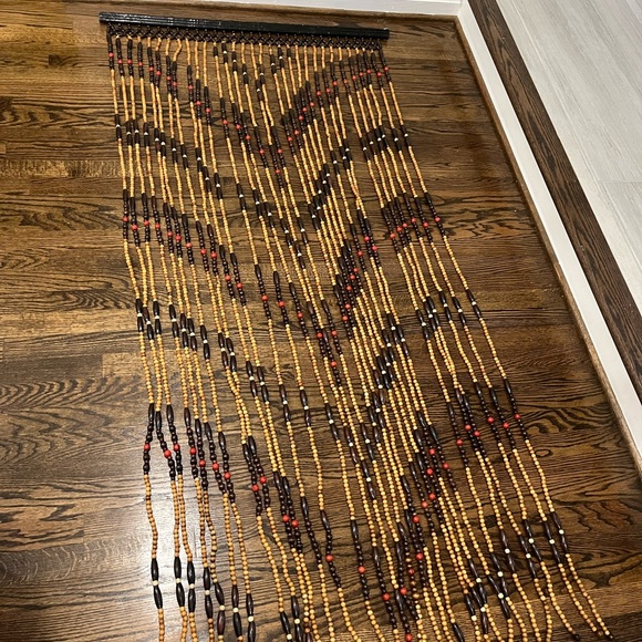 Vintage | Accents | Vintage Wooden Doorway Beads | Poshmark